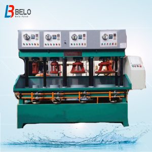 Four working tables pressure testing machine for wafer and flange ...
