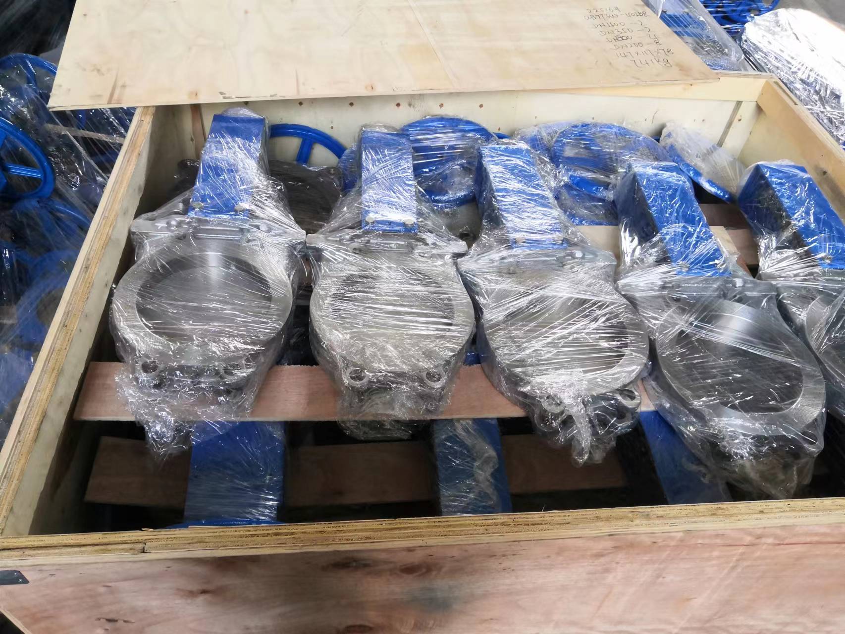 ANSI GGG40 DI bidirectional wafer type NR soft sealing knife gate valve ...